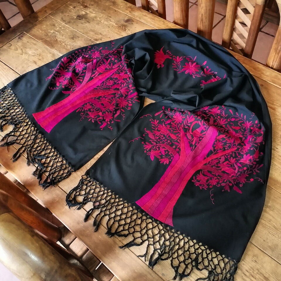 Otomi Bushy Rebozo Tree of Life - Etsy