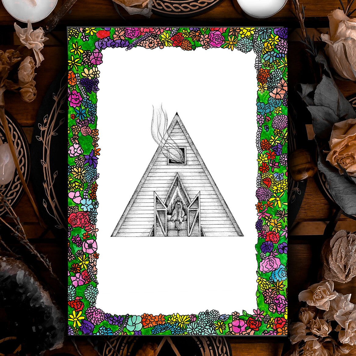 Midsommar Temple Print Midsommar Art Midsommar Print Midsommar Poster ...