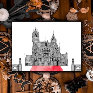 Crimson Peak Allerdale Hall Print | Guillermo Del Toro | Crimson Peak ...