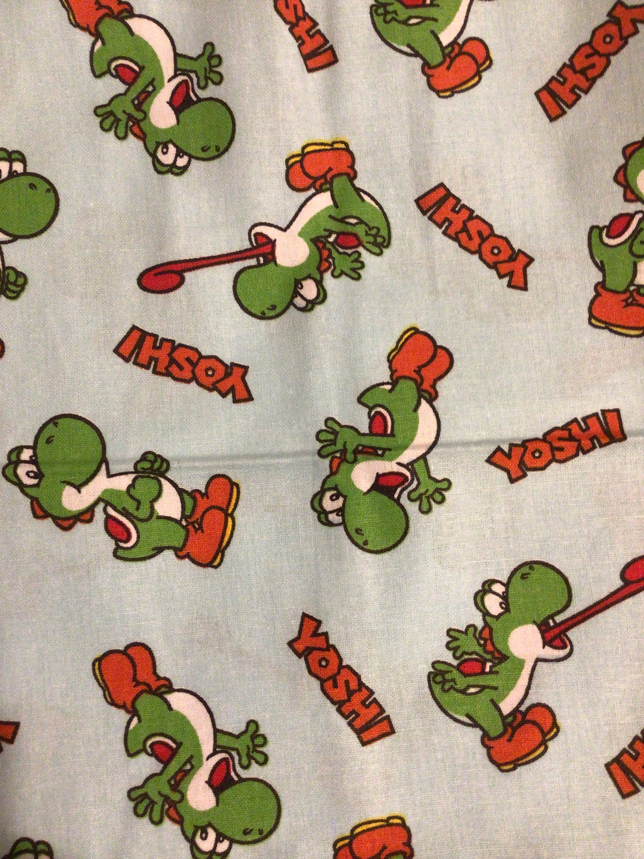 Super Mario World Characters by the Fat Quarter - Etsy