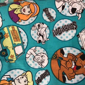 Scooby-doo Fabric by the 1/2 Yard - Etsy