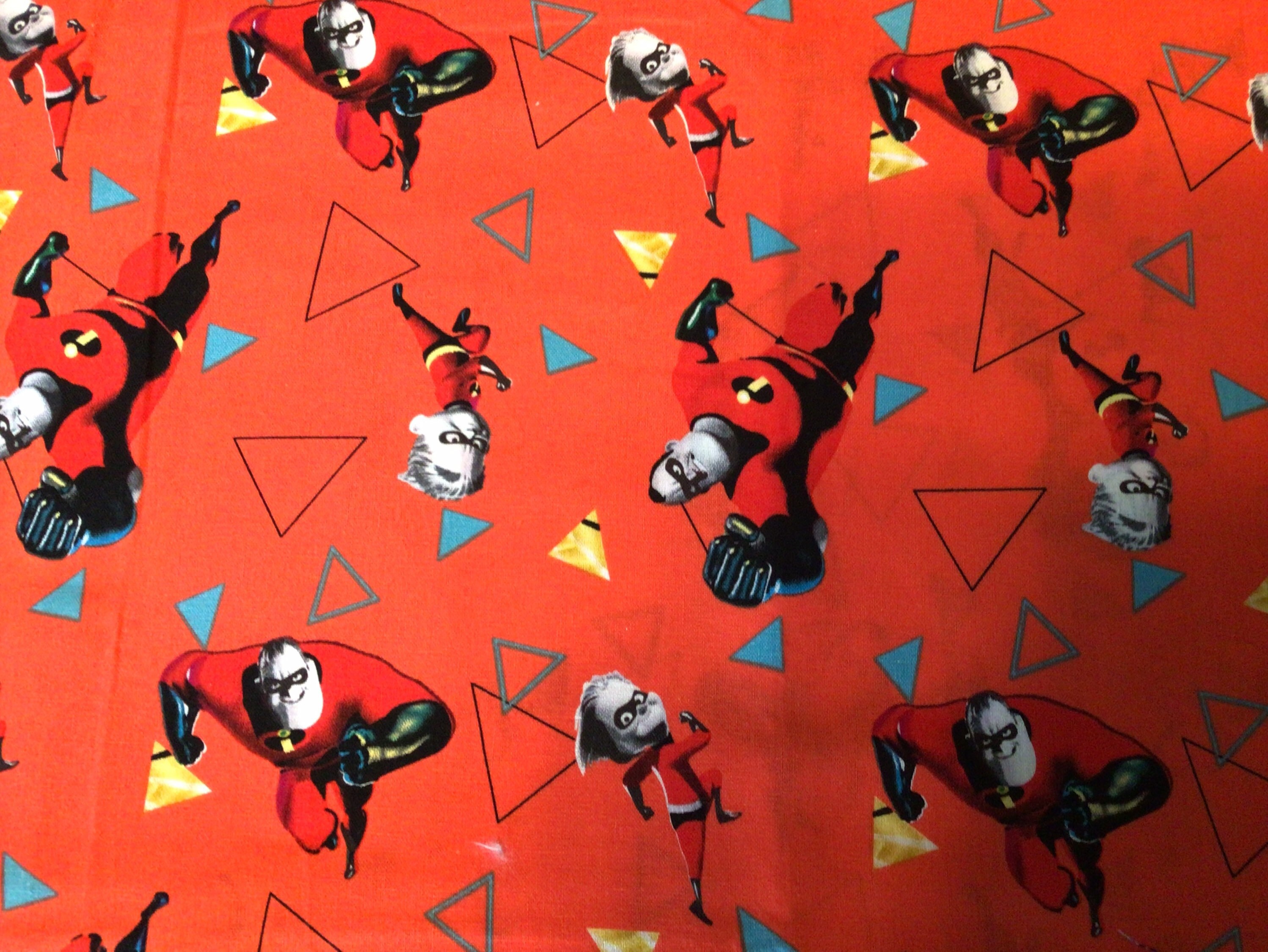 Incredibles Fabric by the 1/2 Yard - Etsy