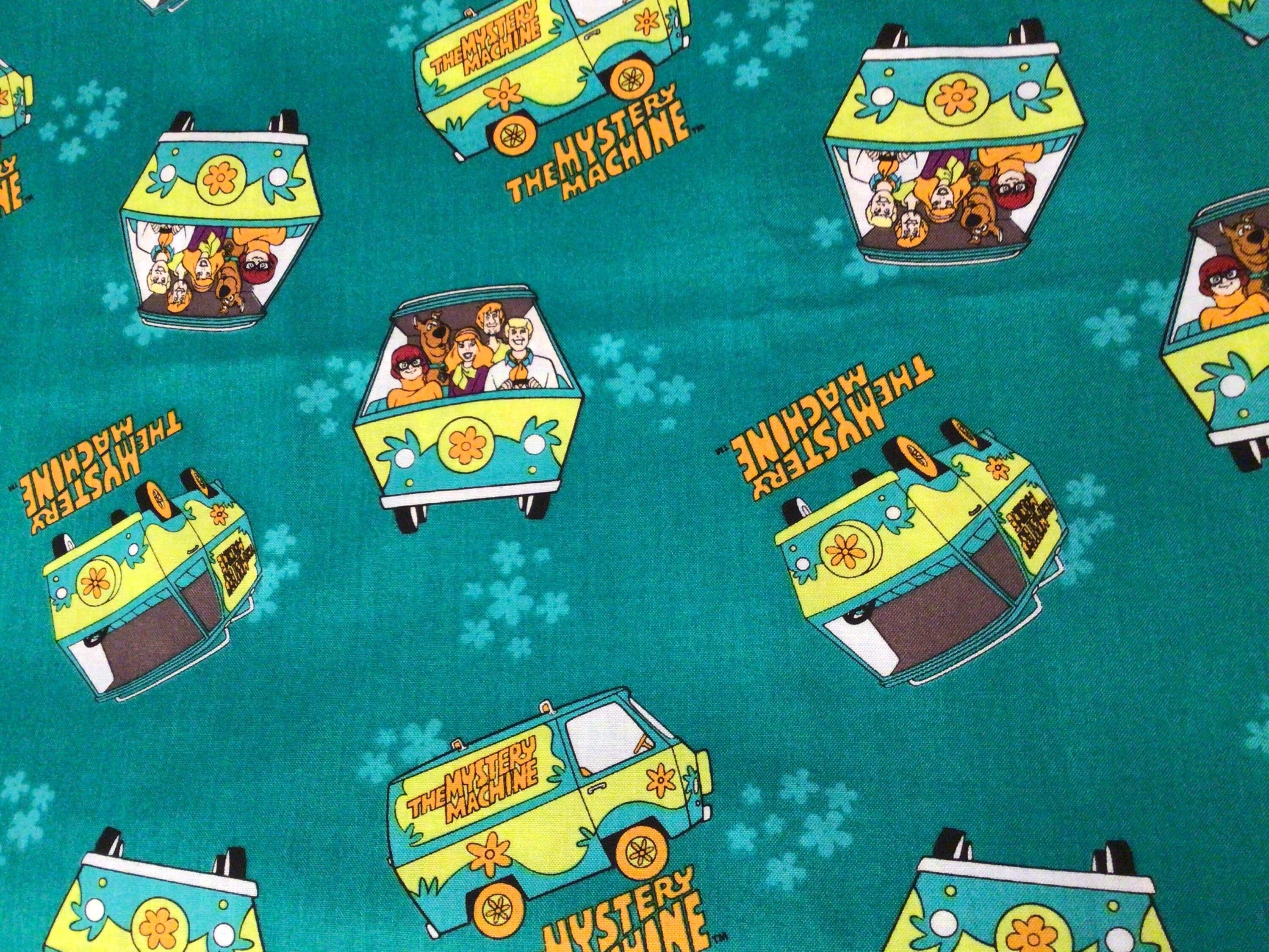 Scooby-doo Fabric by the 1/2 Yard - Etsy