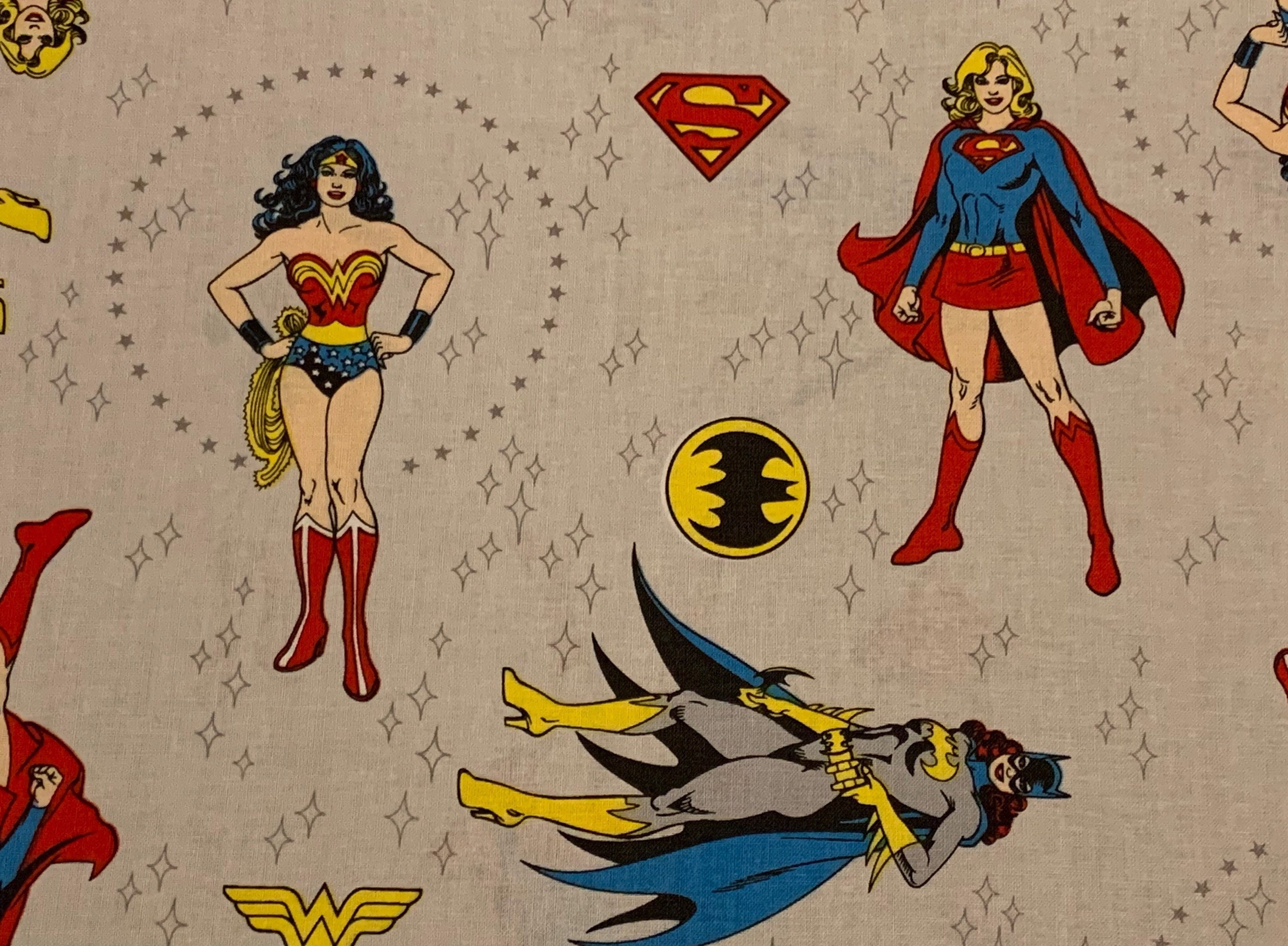 Wonder Woman Fabric By The Yard
