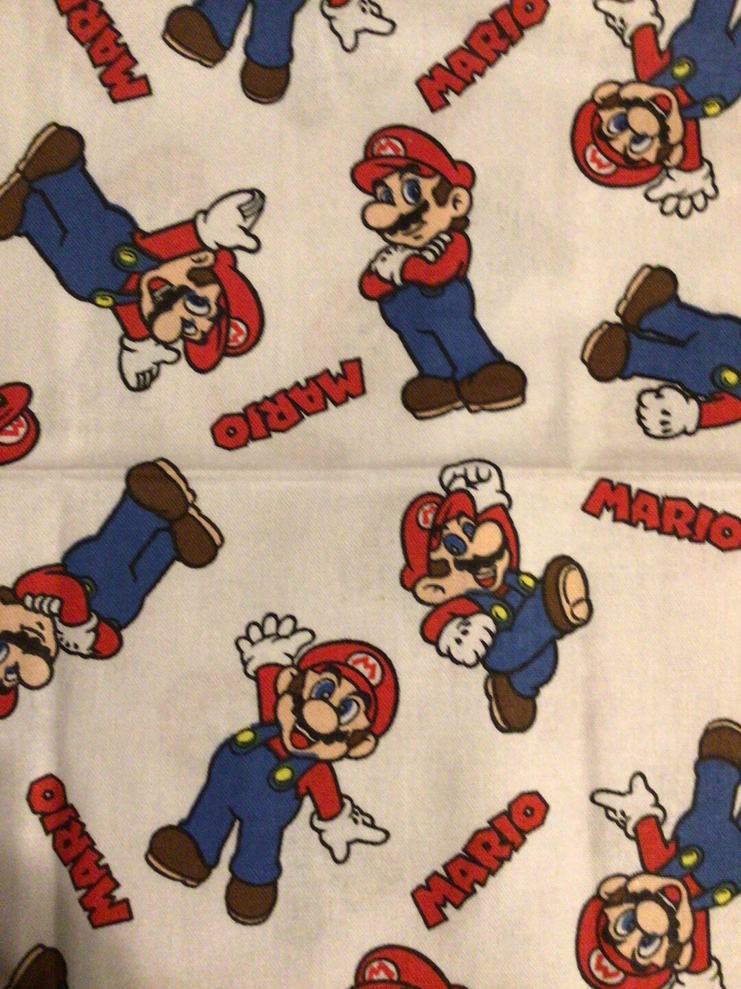 Super Mario World Characters by the Fat Quarter - Etsy