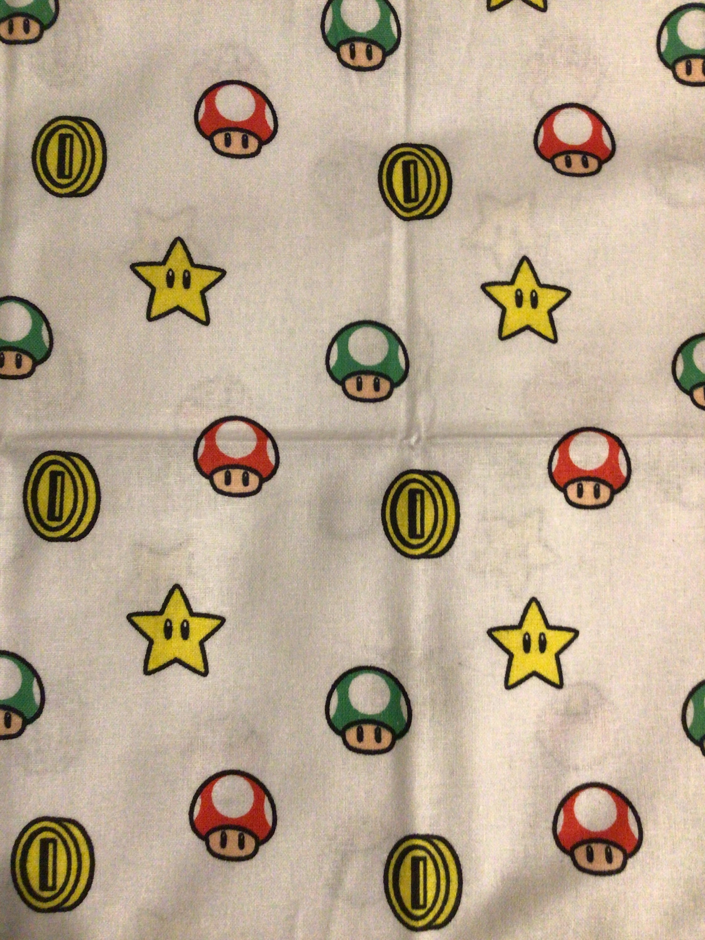 Super Mario World Characters by the Fat Quarter - Etsy