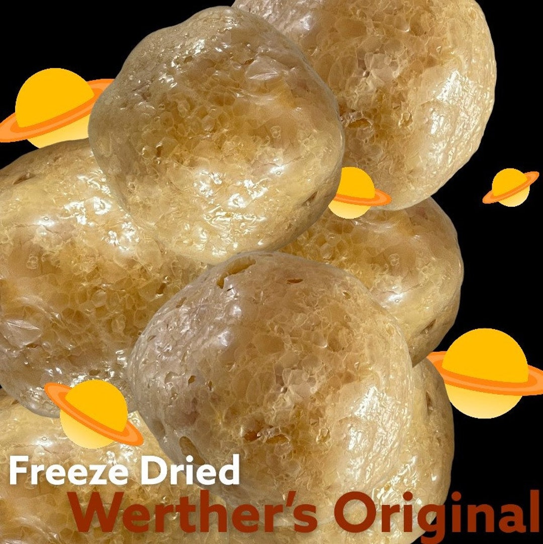 Freeze Dried Caramel Sweets Candy UK Seller Suitable for Vegetarians - Etsy