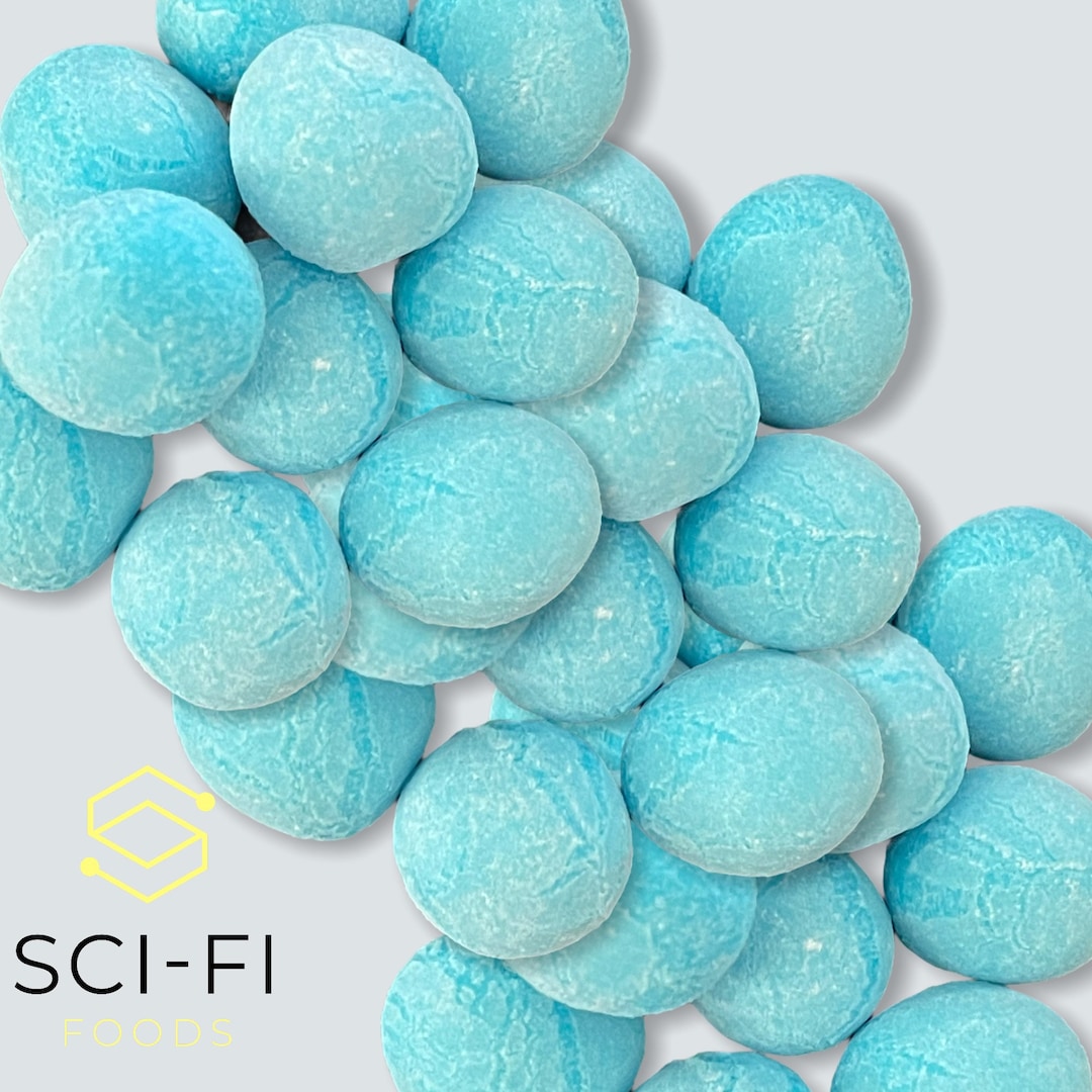Sci-fi Foods UK Blue Raspberry Bonbons Experience Explosive Flavour - Etsy