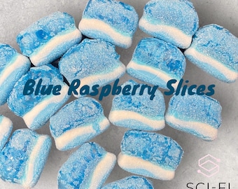 Sci-fi Foods UK Freeze Dried Mini Blue Raspberry Marshmallows - Etsy UK