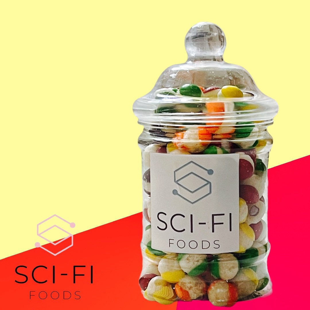 Sci-fi Foods UK Freeze Dried Round Multicoloured Fruit - Etsy UK