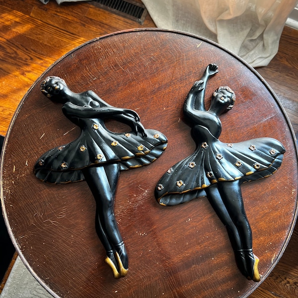 Chalkware Dancers - Etsy