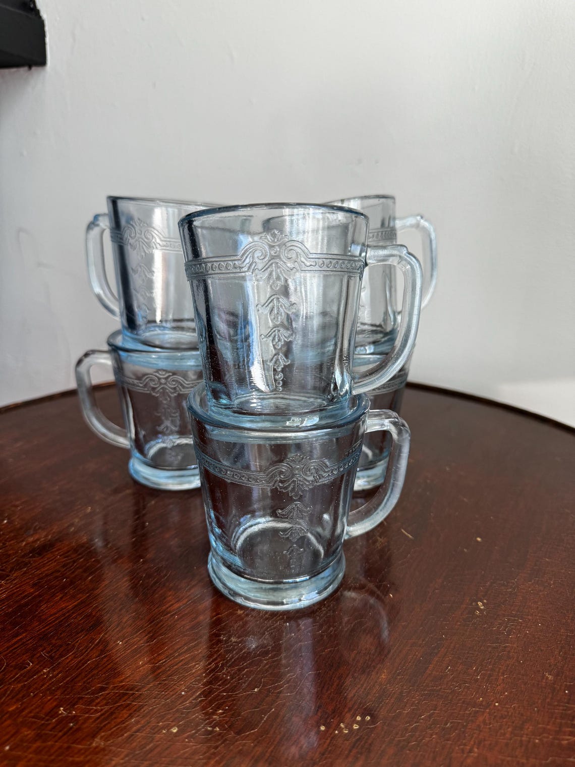 Fire King Blue Sapphire Mug, Vintage Glassware, Collectible - Etsy