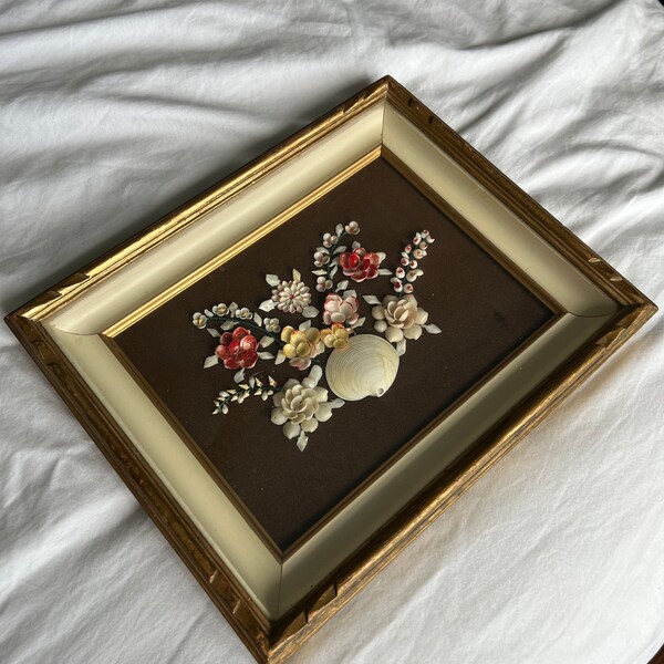 Framed Shell Art - Etsy