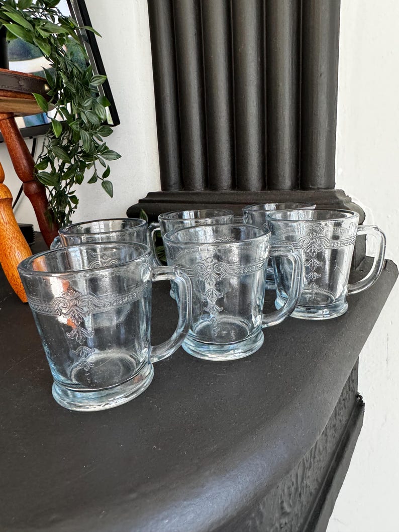 Fire King Blue Sapphire Mug, Vintage Glassware, Collectible - Etsy