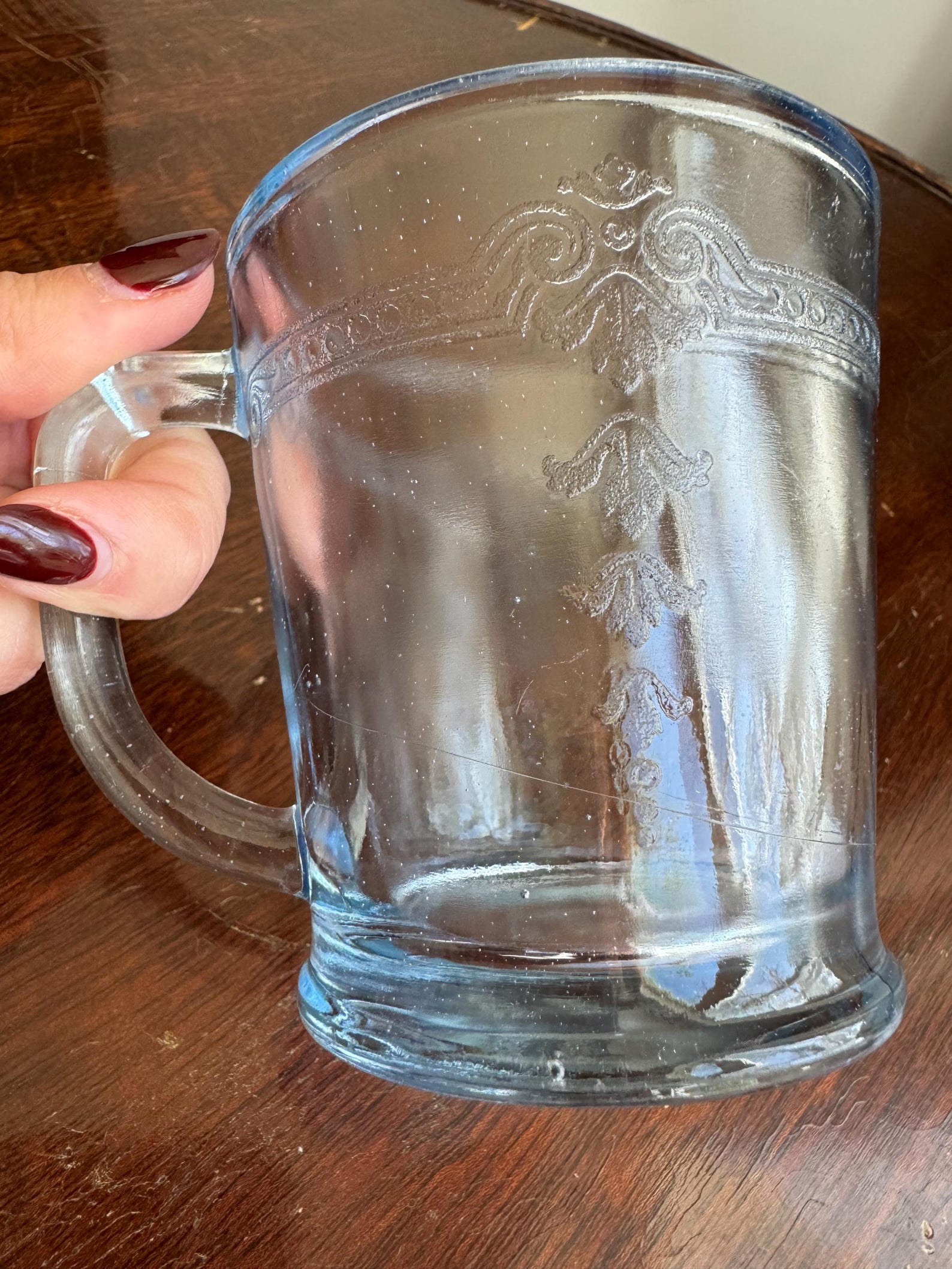 Fire King Blue Sapphire Mug, Vintage Glassware, Collectible - Etsy