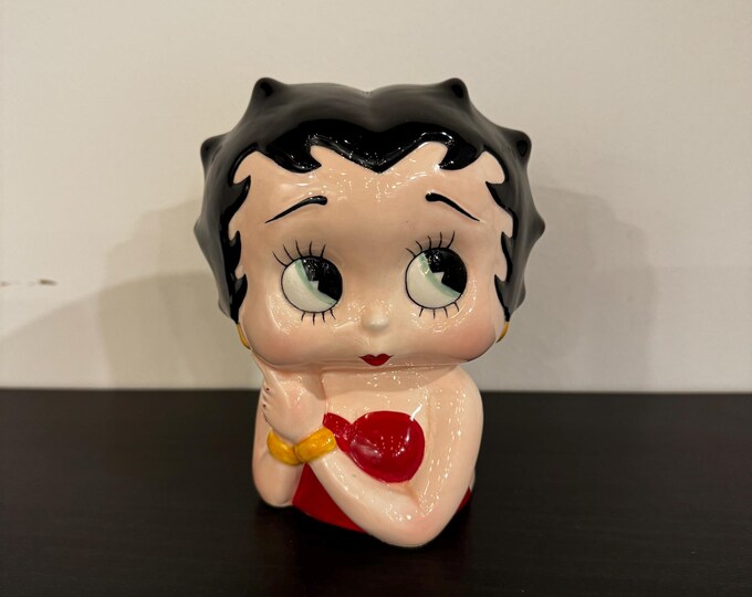 Betty Boop, Piggy Bank, Coin Holder, Collectible, Vintage, Ceramic ...