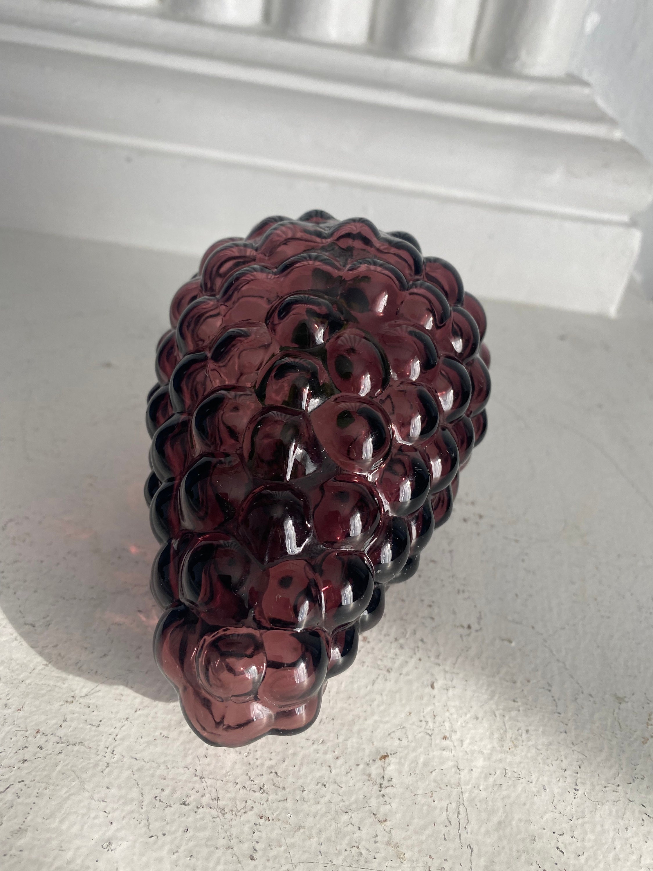 Vintage Glass Grapes, Handblown, Fruit, Retro, Decor - Etsy