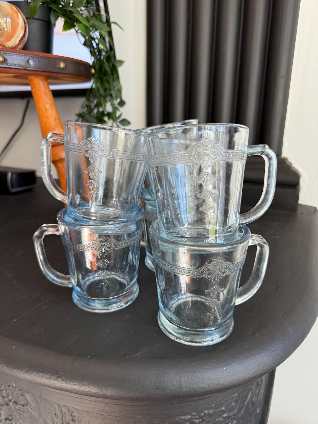 Fire King Blue Sapphire Mug, Vintage Glassware, Sold Separately ...