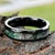 Hidden Glow - Glow Ring, Inlay Ring, Tungsten Ring, Jewelry for Men ...