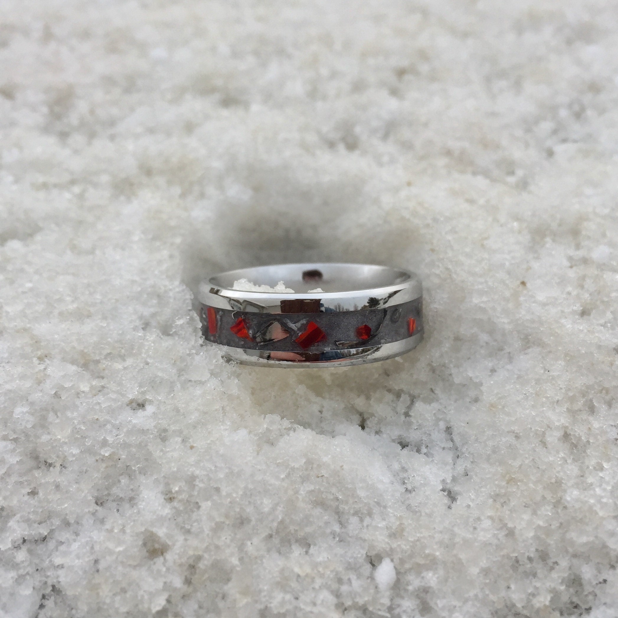 Thor Ring Glow Ring, Inlay Ring, Tungsten, Jewelry for Men, Jewelry for ...