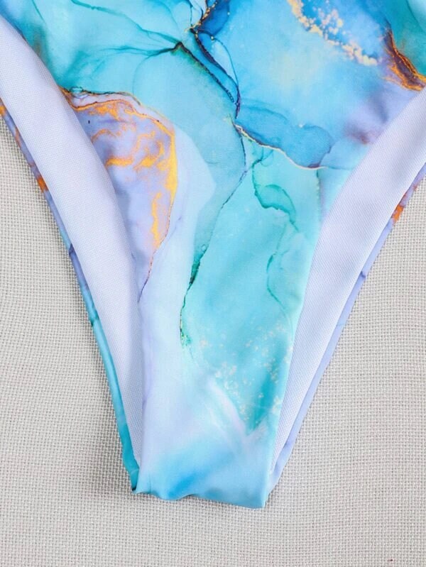 Women Swimwear 3pack Water Color Underwire Bikini Swimsuit & | Etsy