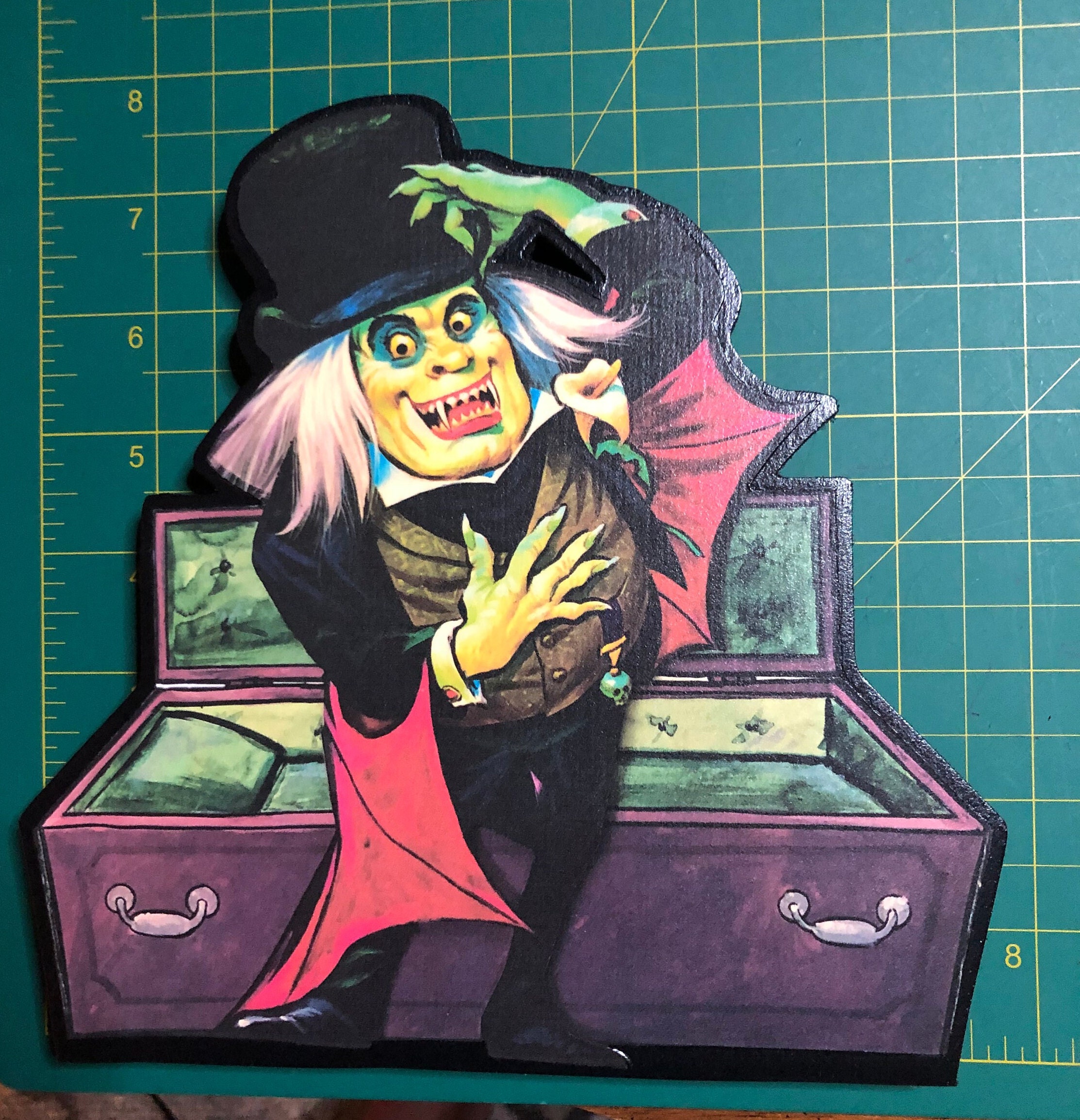 Retro Halloween Decoration Vampire victorian | Etsy