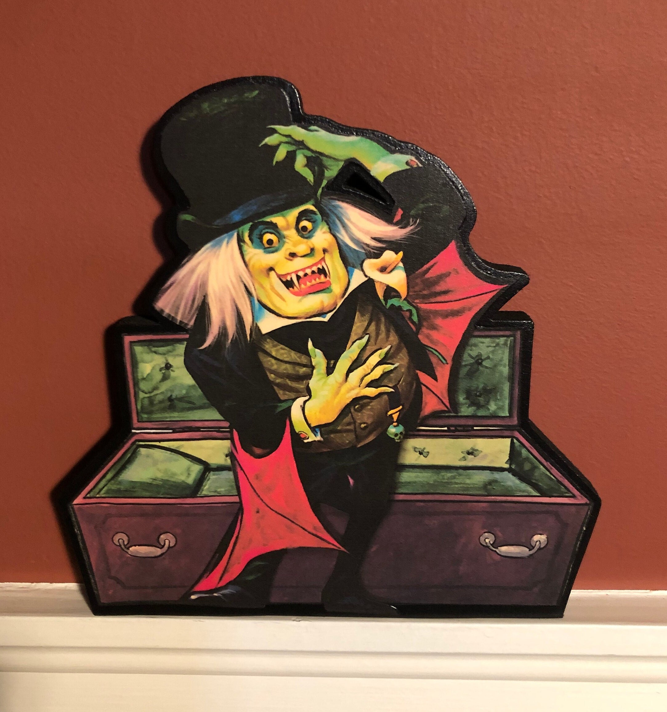 Retro Halloween Decoration Vampire victorian | Etsy