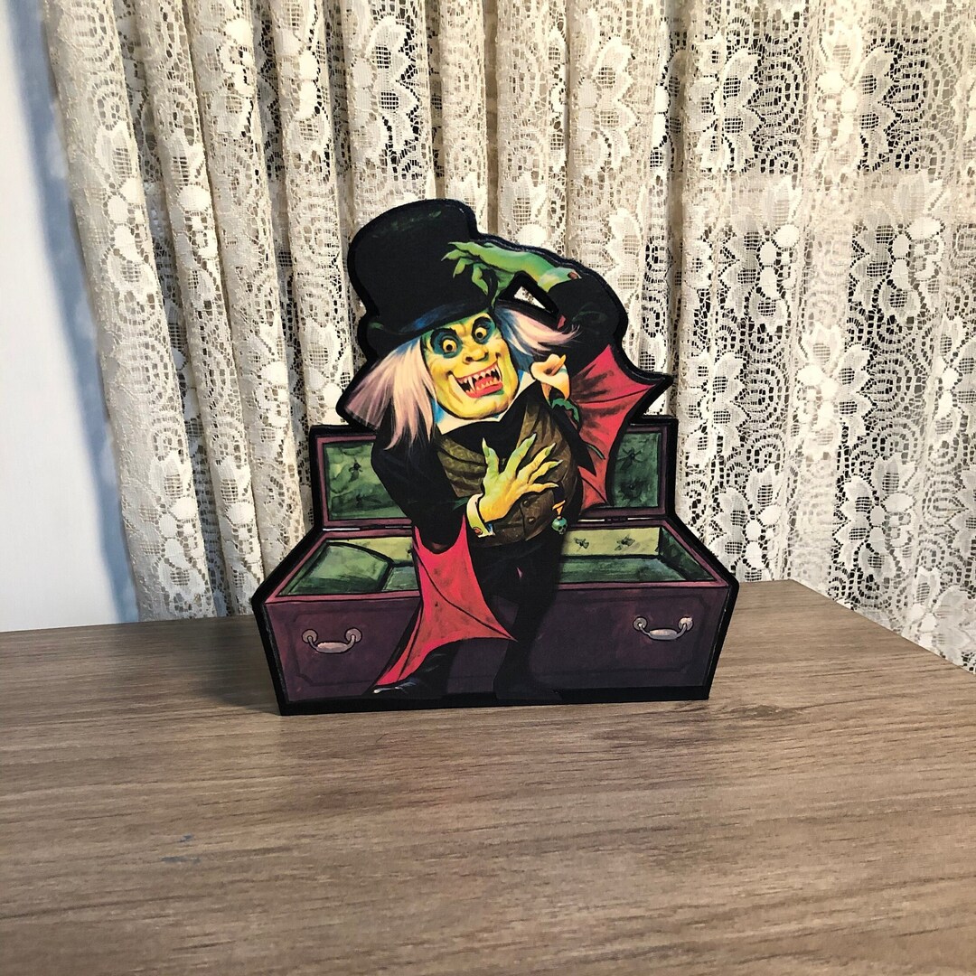 Retro Halloween Decoration Vampire victorian - Etsy