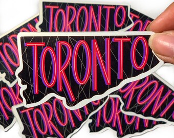 Toronto stickers | Etsy
