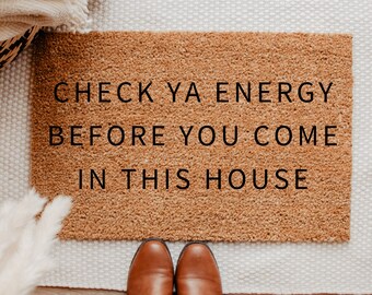 Check Your Energy Before You Come in My Shit-evil Eye Evil - Etsy