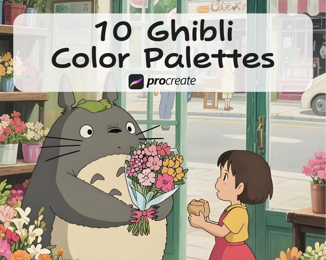 10 Procreate Anime Color Palettes – Japanese Anime Swatches for Digital ...