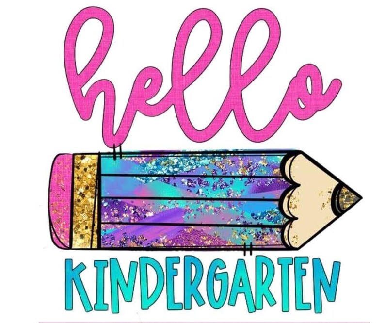 HELLO KINDERGARTEN - Etsy