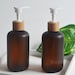 1-200pcs 250ml 8oz Natural Bamboo Hand Lotion Soap Dispenser Pump ...