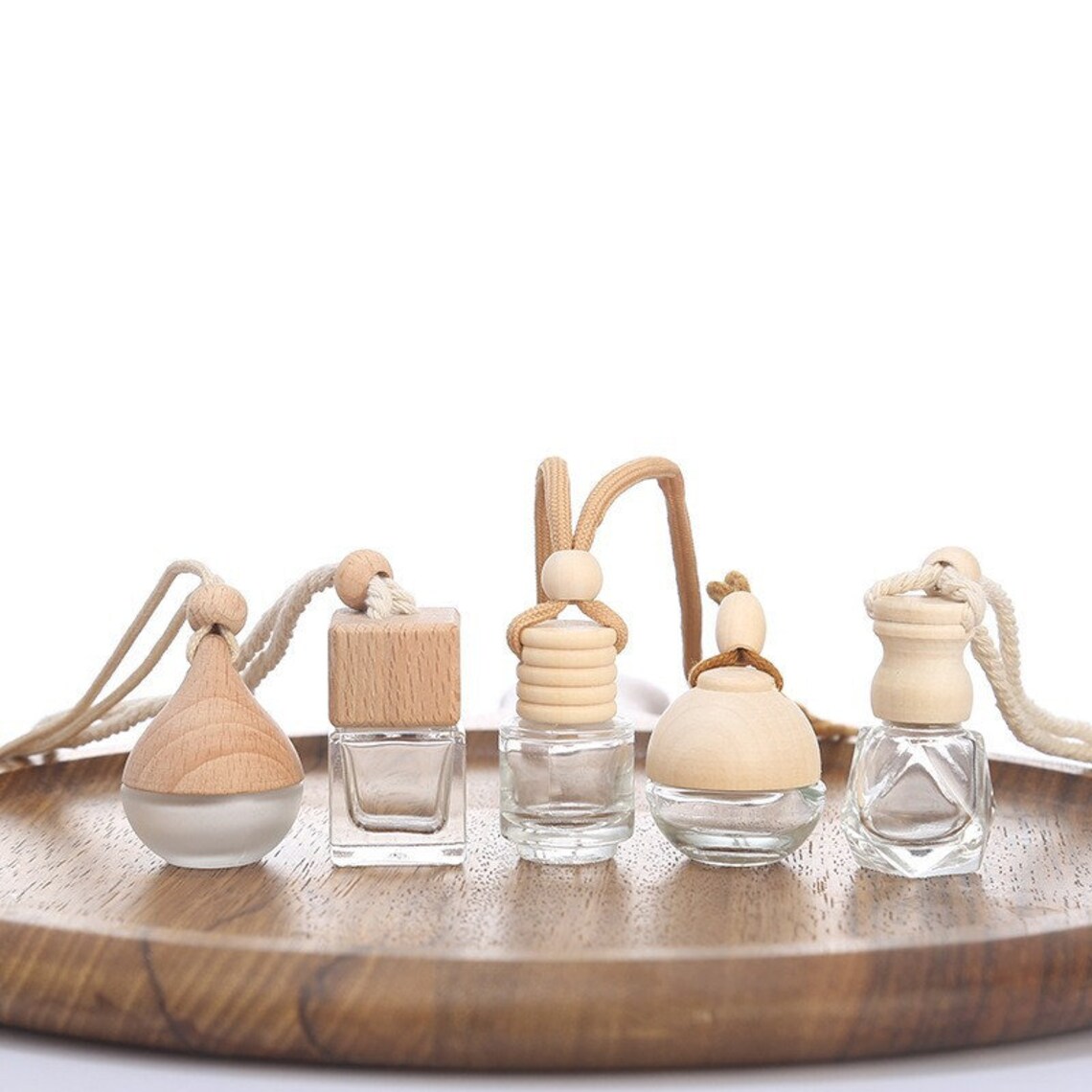 Empty Car Diffuser Bottle, DIY Glass Diffuser Container for Car ...