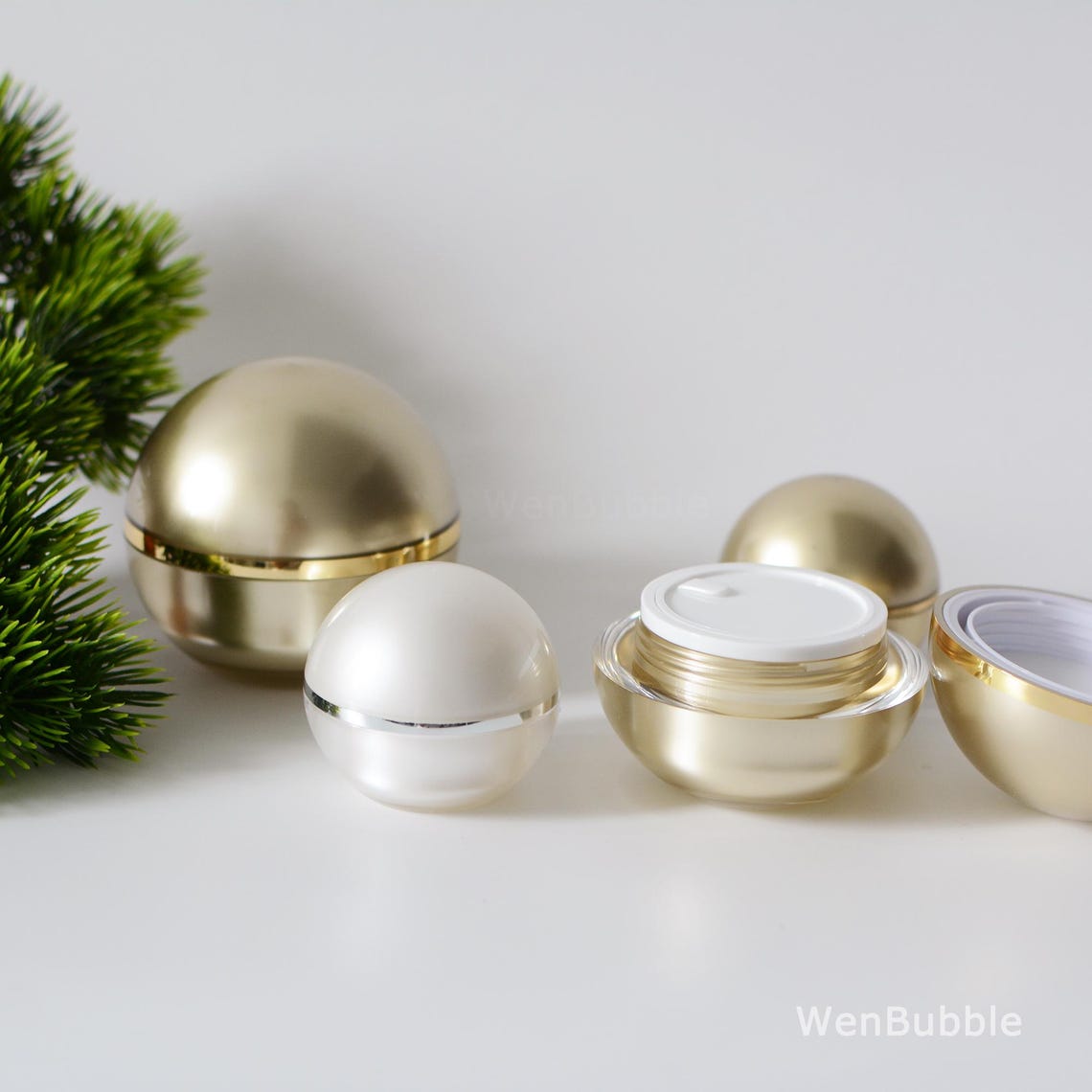 10g 15g 30g 50g ABS Acrylic Beauty Skin Care Facial Eye Cream Jar ...