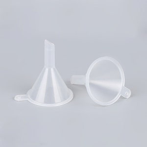 Mini Plastic Funnels, Disposable Funnels, Essential Oil Perfume ...