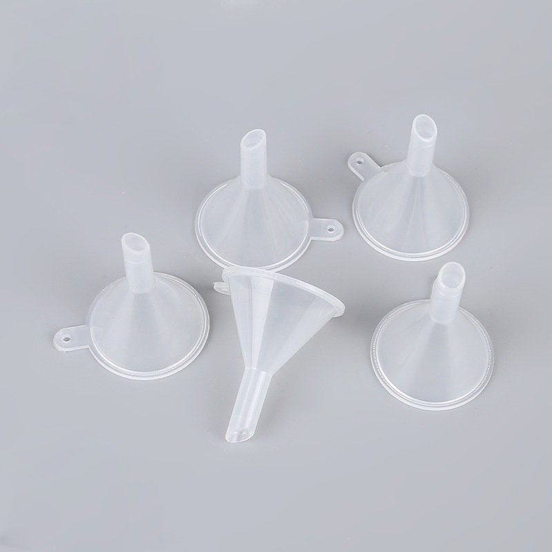Mini Plastic Funnels, Disposable Funnels, Essential Oil Perfume ...