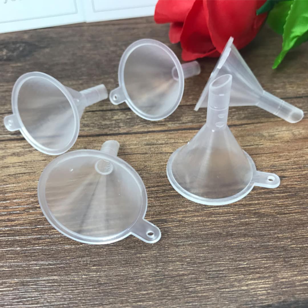 Mini Plastic Funnels, Disposable Funnels, Essential Oil Perfume ...