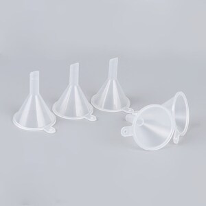 Mini Plastic Funnels, Disposable Funnels, Essential Oil Perfume ...