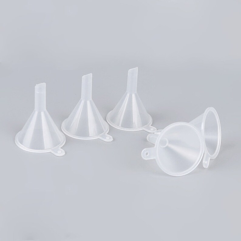 Mini Plastic Funnels, Disposable Funnels, Essential Oil Perfume ...
