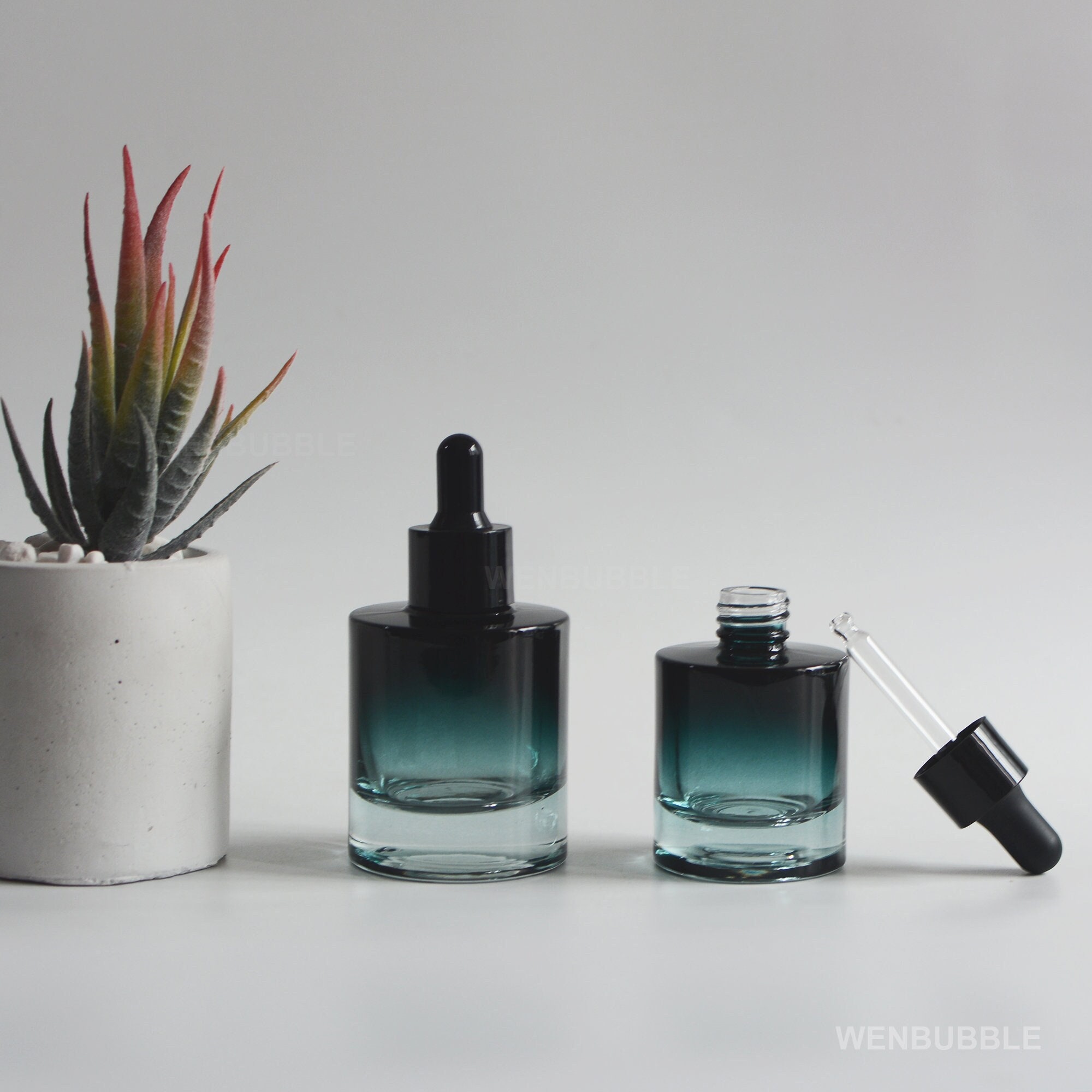 100-1000pcs 30ml 50ml Cosmetic Black Gradient Beauty Essential - Etsy