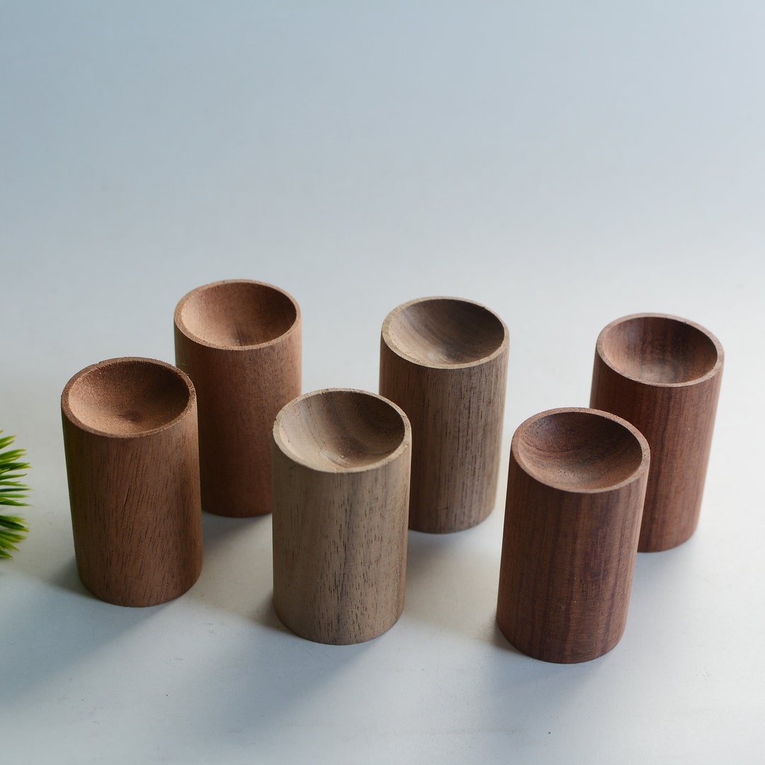 1-100pcs Natural Handmade Wooden Fragrance Perfume Essential Oil ...