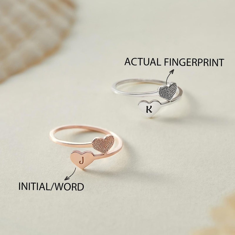 Fingerprint Jewelry - Etsy