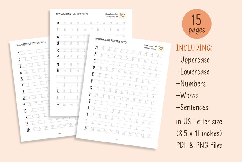 Neat Handwriting Practice Sheets, Printable Handwriting Worksheets ...