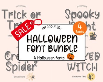 Creepy Spider Font, Halloween Font, Spider Font, Cricut Font, Spooky ...