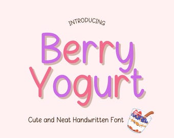 Neat Handwritten Font, Neat Handwriting, Neat Font, Cute Handwritten ...