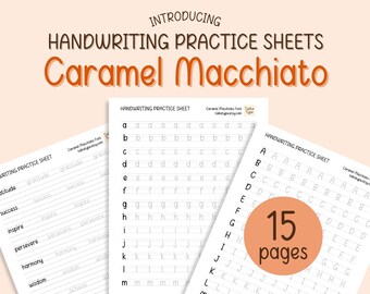 Neat Handwriting Practice Sheets, Printable Handwriting Worksheets ...