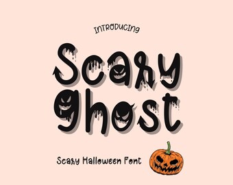 Vampire Font, Halloween Font, Spider Font, Cricut Font, Spooky Font ...