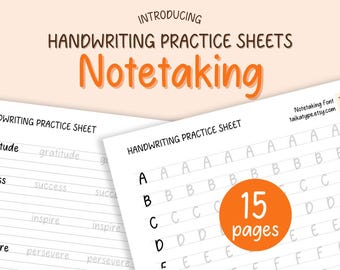 Neat Handwriting Practice Sheets, Printable Handwriting Worksheets ...