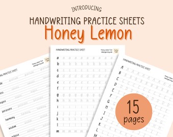 Neat Handwriting Practice Sheets, Printable Handwriting Worksheets ...